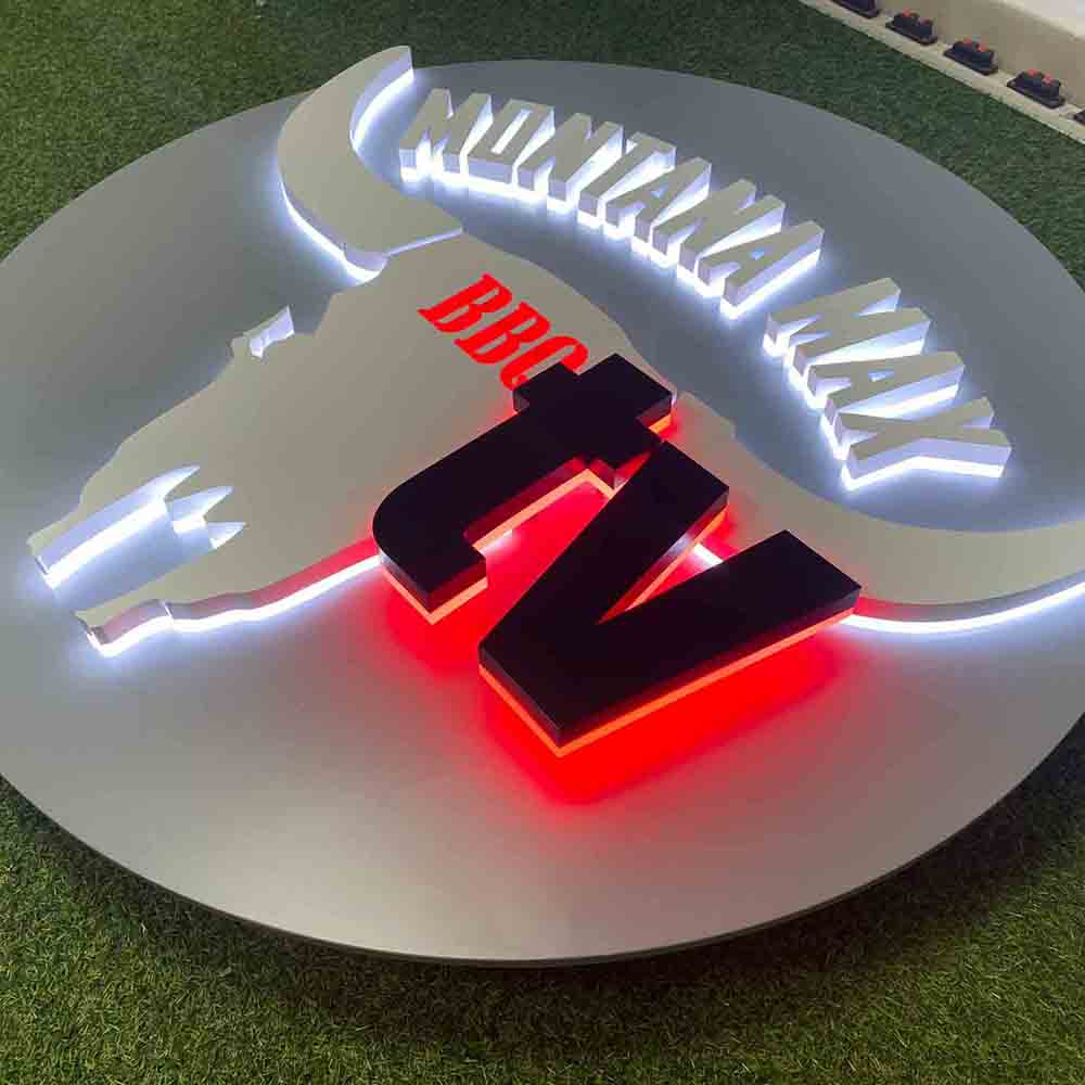 Logo Backlit Sign – helloneonsign