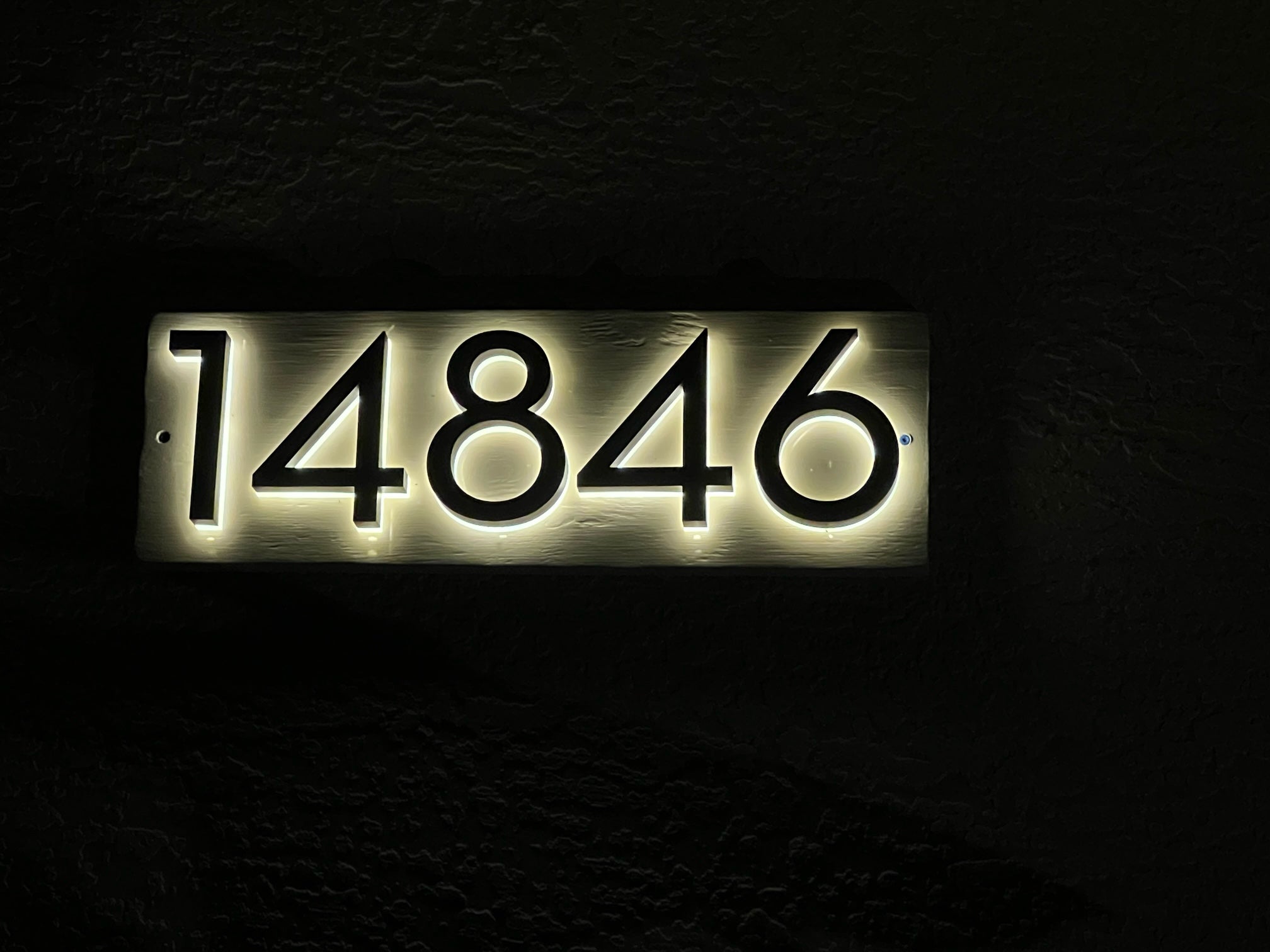 How to Make Home Address Number Signs More Visible at Night ...