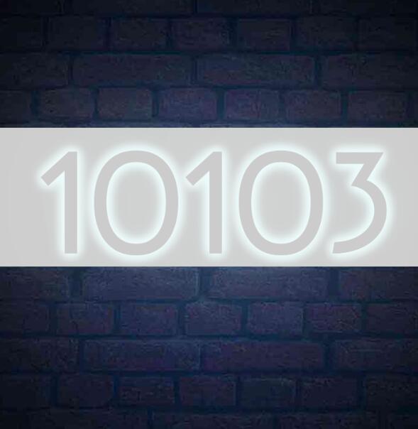 House Numbers 10103 – helloneonsign