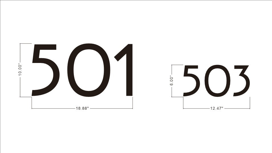 501 503 house numbers – helloneonsign