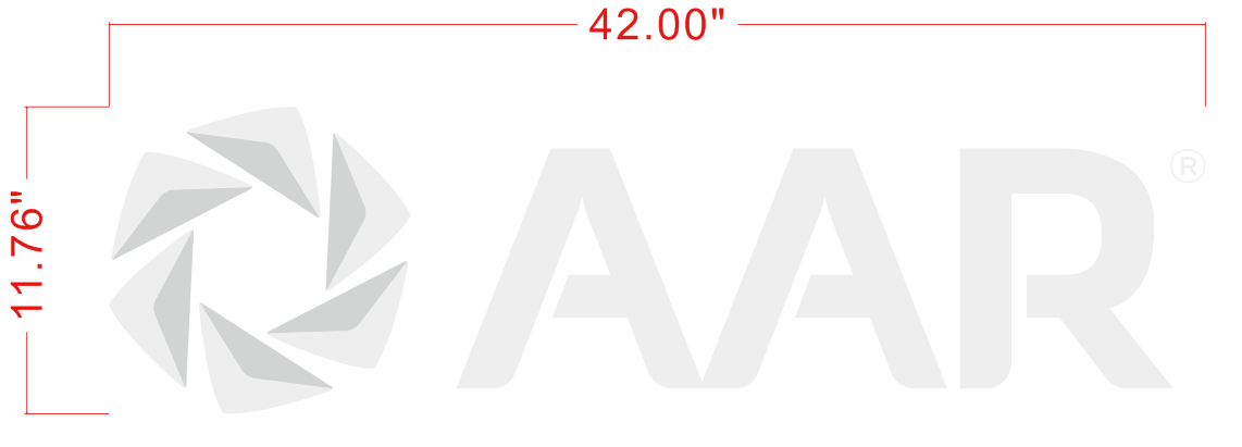 Metal backlit sign-AAR Logo – helloneonsign