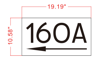 Metal House Numbers Address Signs Waterproof Stainless Steel ...
