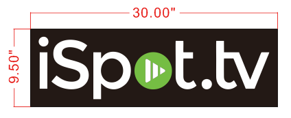 Metal Backlit Sign-iSpot.tv – helloneonsign