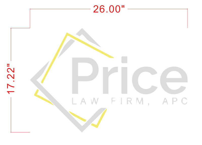 Metal backlit sign-Price Logo – helloneonsign
