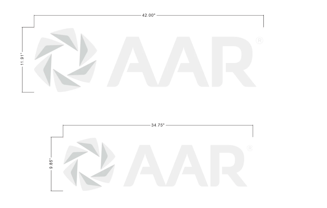 Metal backlit sign-AAR Logo – helloneonsign