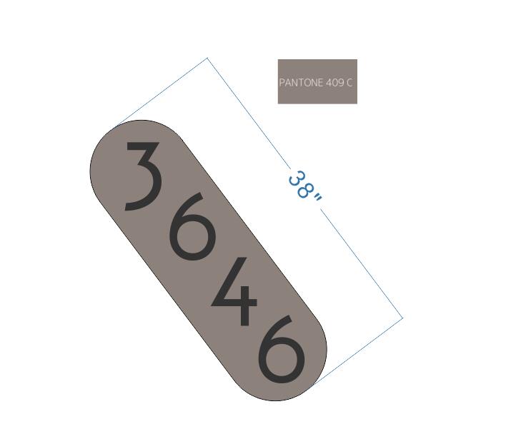 3646 House Numbers – helloneonsign