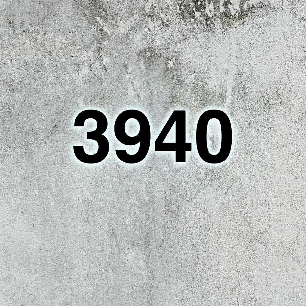 House Number 3940 – helloneonsign