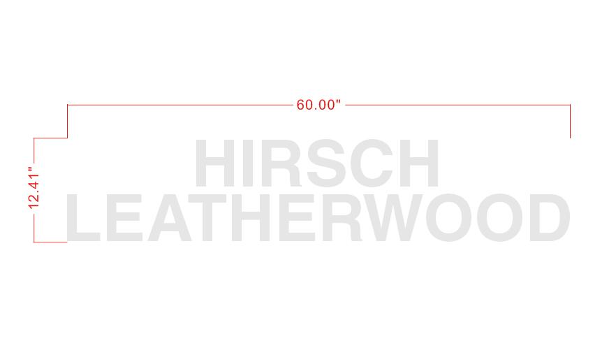 HIRSCH LEATHERWOOD Backlit Sign – helloneonsign