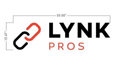 LYNK PROS Backlit Sign – helloneonsign