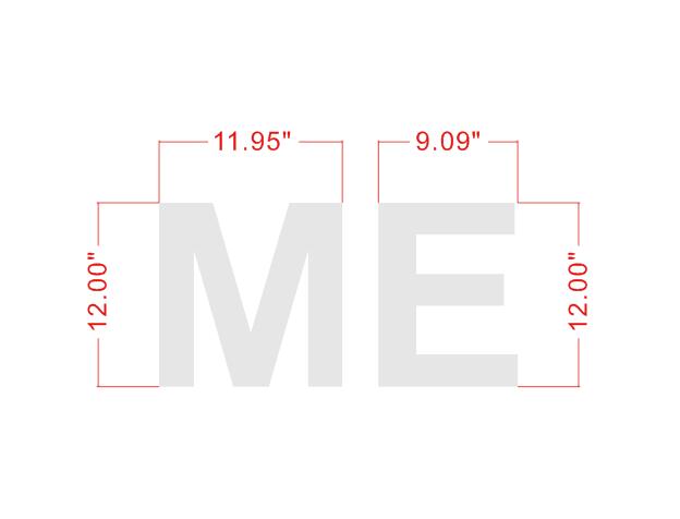 ME Front Lighting Magnet Letters – helloneonsign