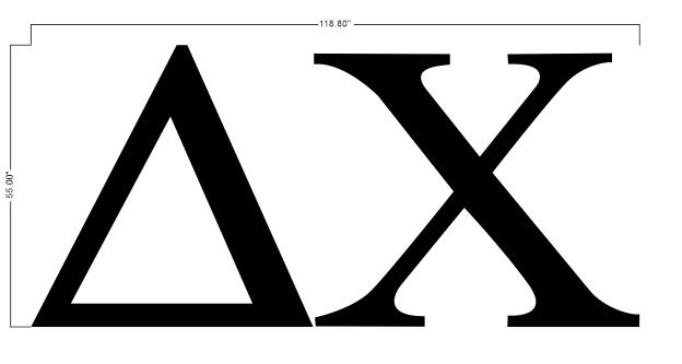 Triangle X Backlit Sign – helloneonsign