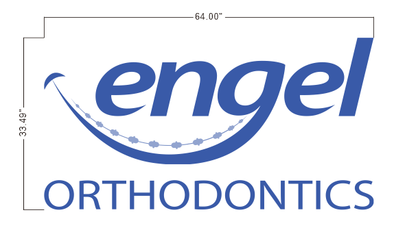 engel ORTHDONTTICS metal backlit sign – helloneonsign