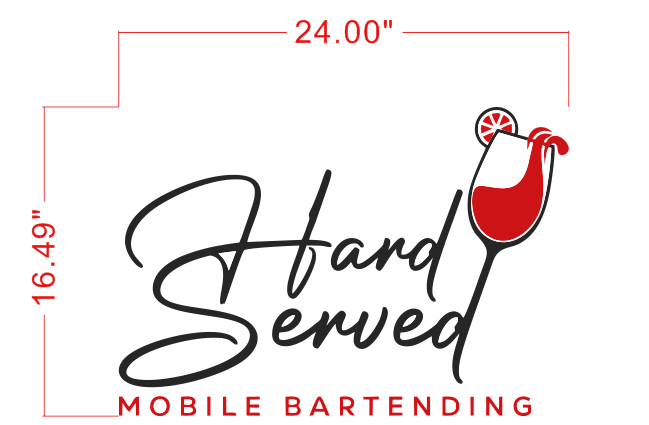 Hard Served Backlit Sign – helloneonsign