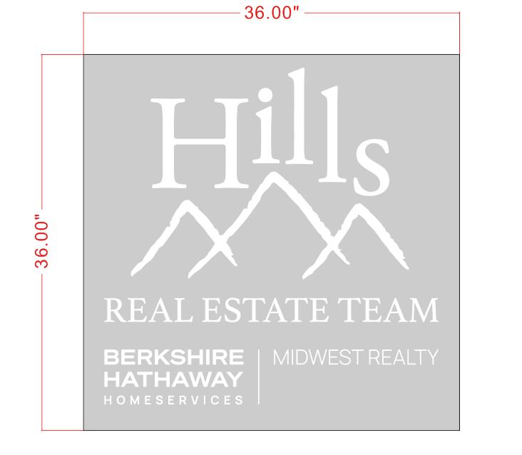 Hill logo Steel Hollow out Light Box – helloneonsign